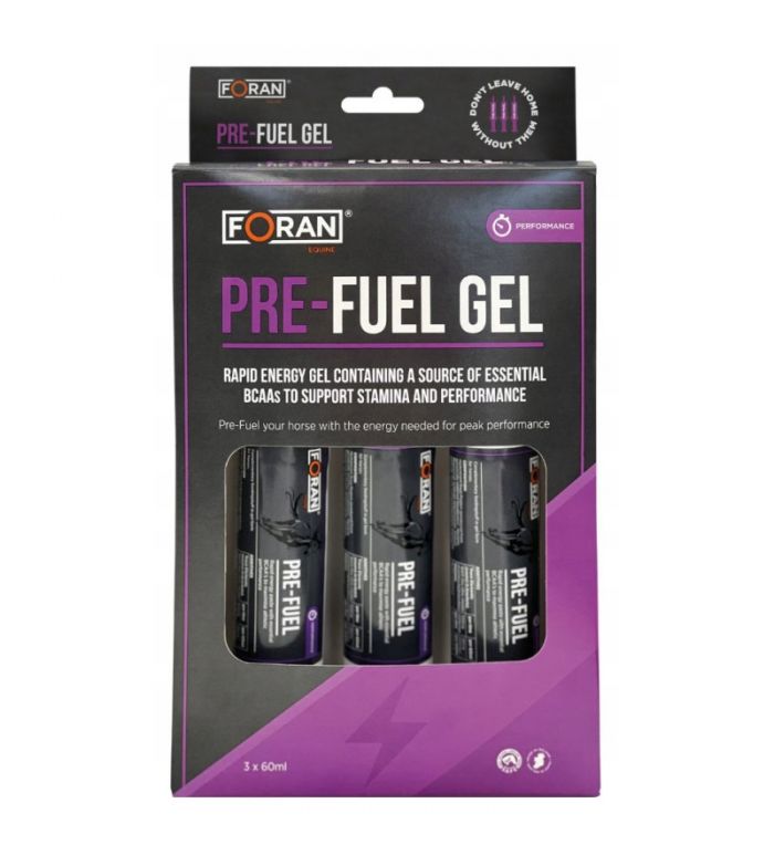 Foran-vitaminas pre-fuel gel triple pack